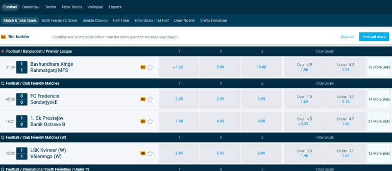 MyBet Betting Review 2025: Check MyBet Sport, eSports, and 100€ Bonus ...